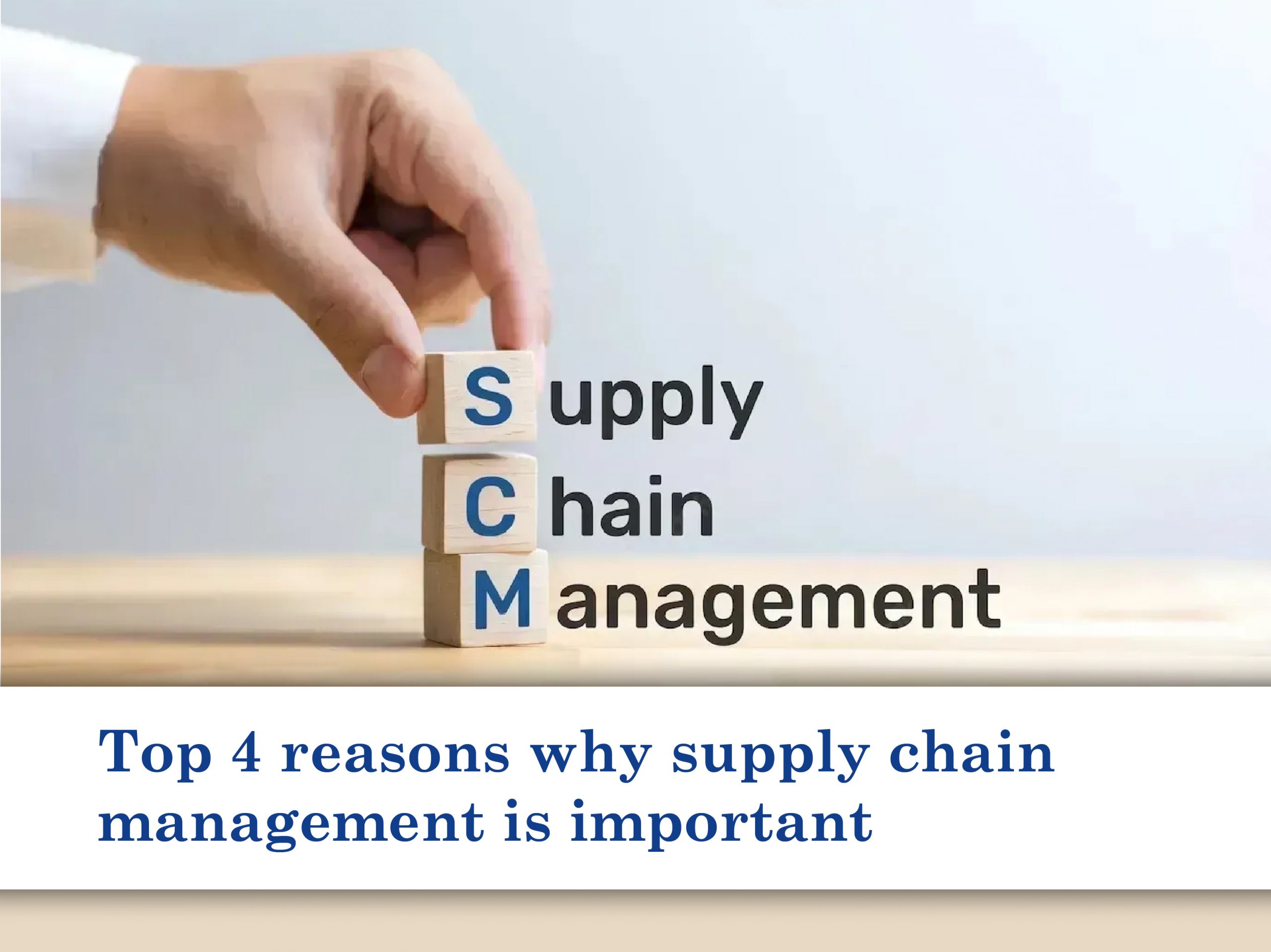 Top 4 reasons why supply chain management is important - Radiant